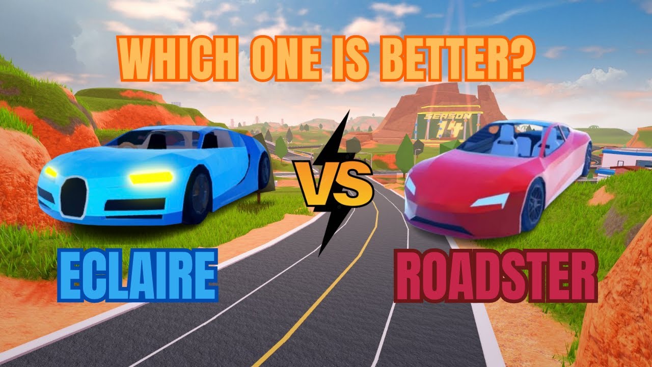 Eclaire VS Roadster 🔥Full Comparison | Roblox Jailbreak - YouTube