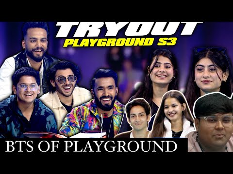 BTS of Playground S3 📸🫶🏻 | fun with all contestants 💓 - YouTube