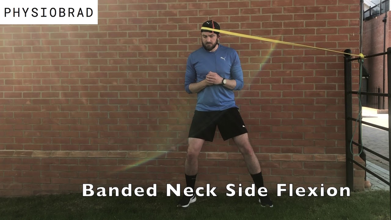 Banded Neck Side Flexion - YouTube