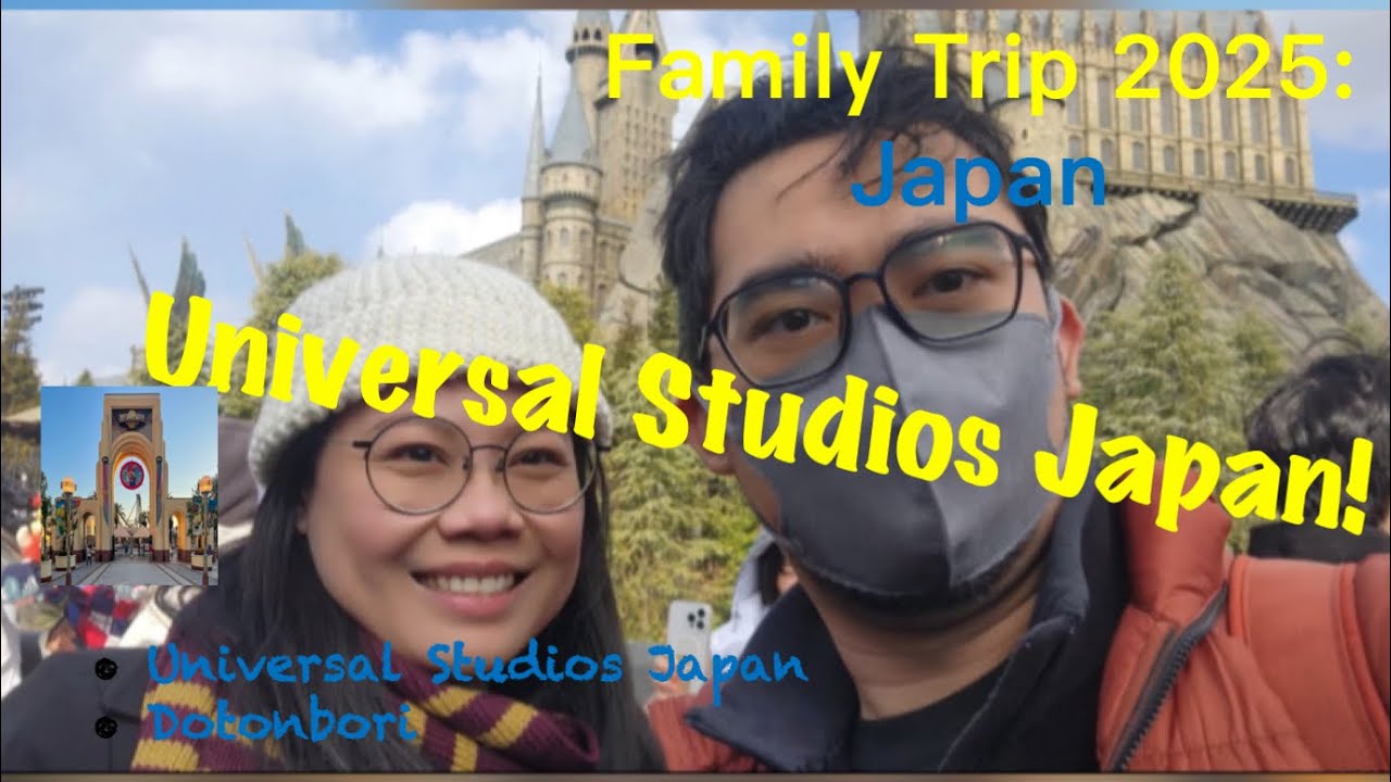 Japan 2025 Day 4: Universal Studios Japan! - YouTube