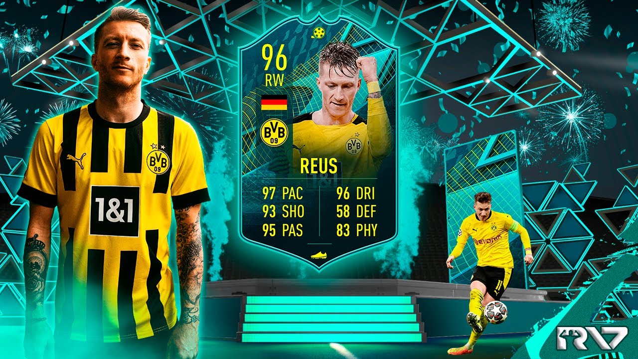 ¿ESTA AL NIVEL DE BALE? | MARCO REUS MOMENTS 96 PLAYER REVIEW FIFA 22 ...