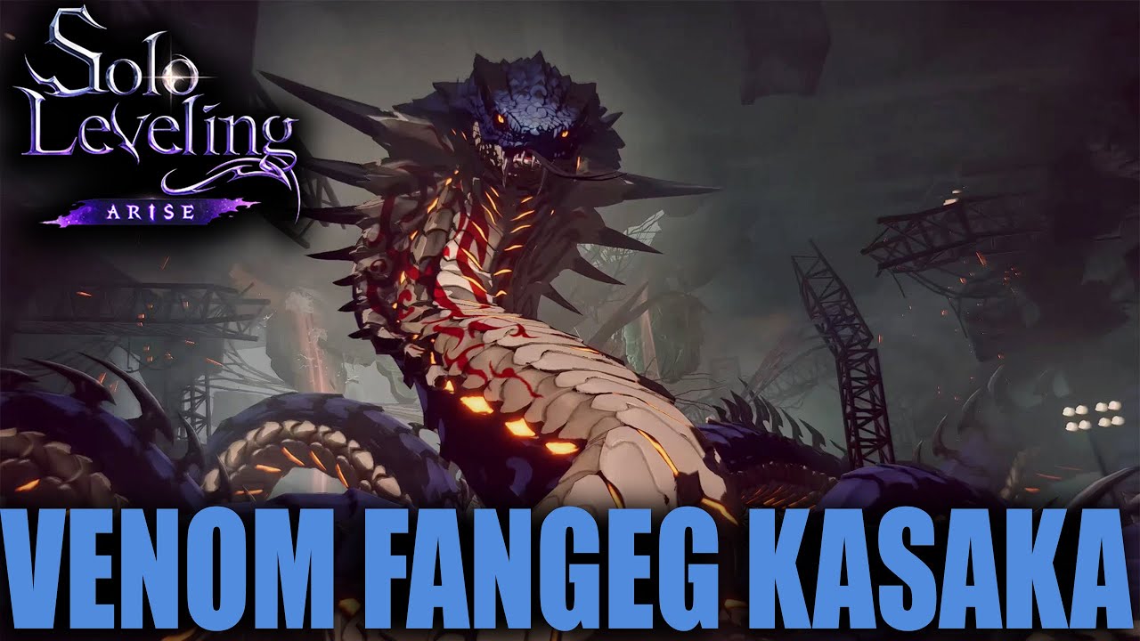 SOLO LEVELING ARISE BLUE-VENOM FANGED KASAKA Boss Fight [PC FULL GAME ...