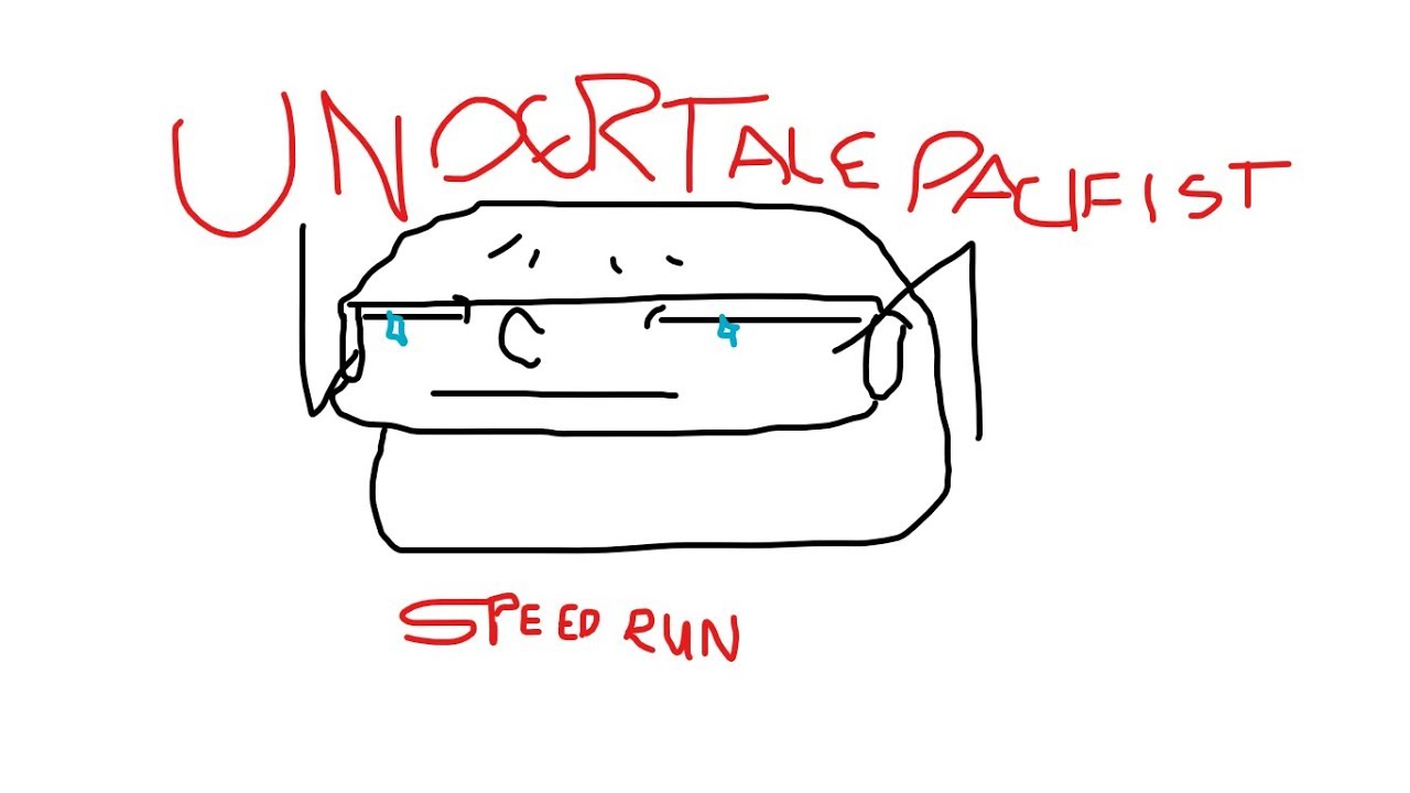 Undertale Pacifist Speedrun - YouTube