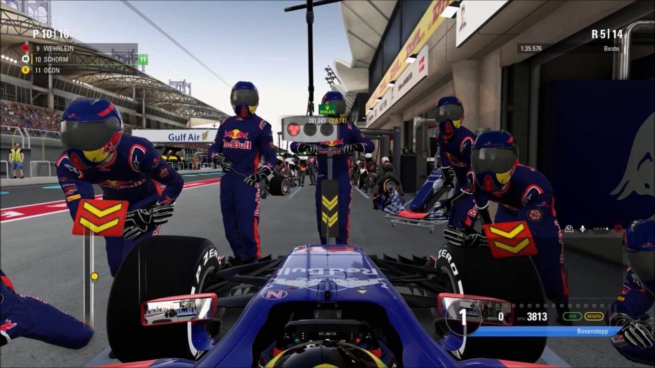 Traffic jam in the pits and disqualifications - F1 2017 Pit Stop Glitch ...