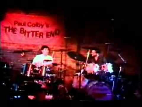 Jimmy Wilgus and the People Double Drum Solo @ Bitter End - YouTube