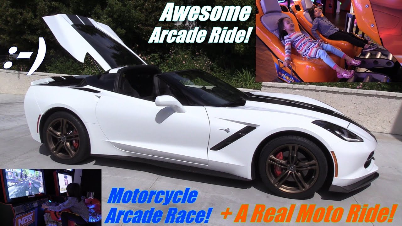 Chevy Corvette Stingray Update Walk Around, Arcade Games Playtime and ...