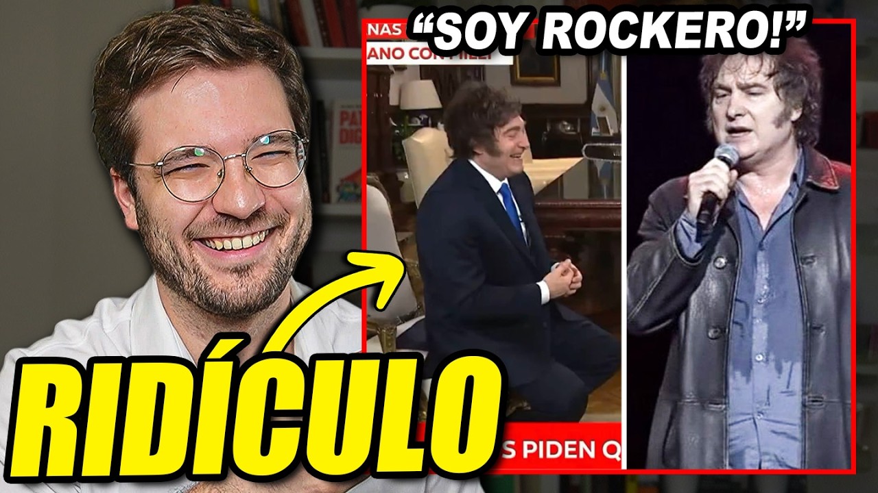 MILEI ENLOQUECE EN TELEVISIÓN. TODOS SE RÍEN DE ÉL Y SU "BANDA DE ROCK ...