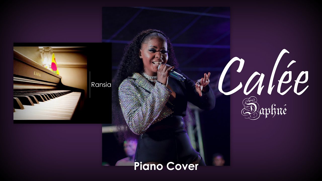 🇨🇲 Daphné ~ Calée | Piano cover #salatiel #musiquecamerounaise - YouTube