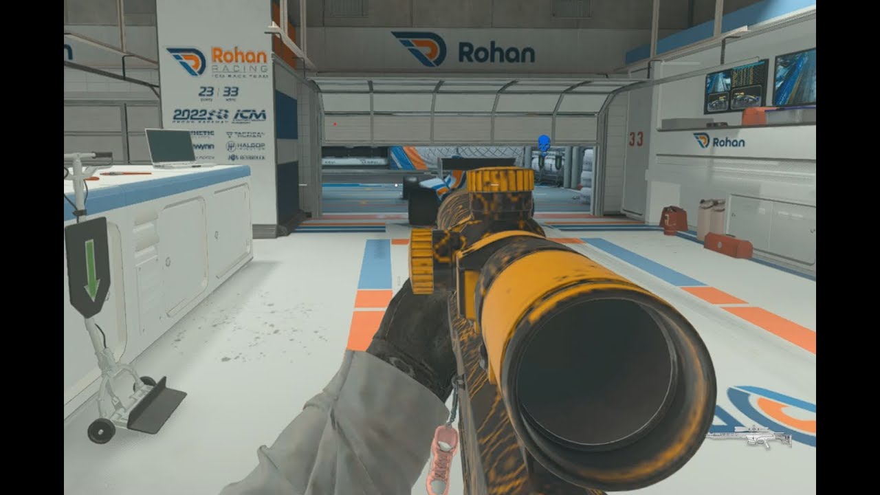 Quick Scoping in S&D on MW2 - YouTube