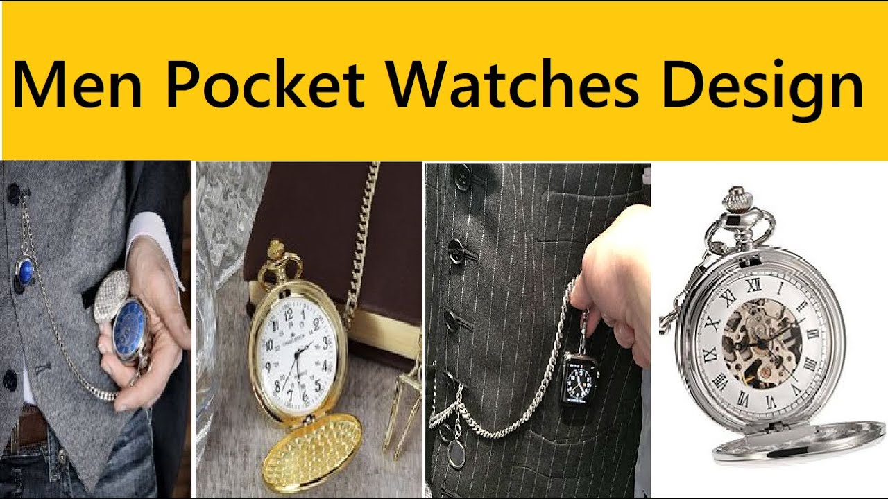 Beautiful Men Pocket Watches Design /stylish pocket watch collection ...