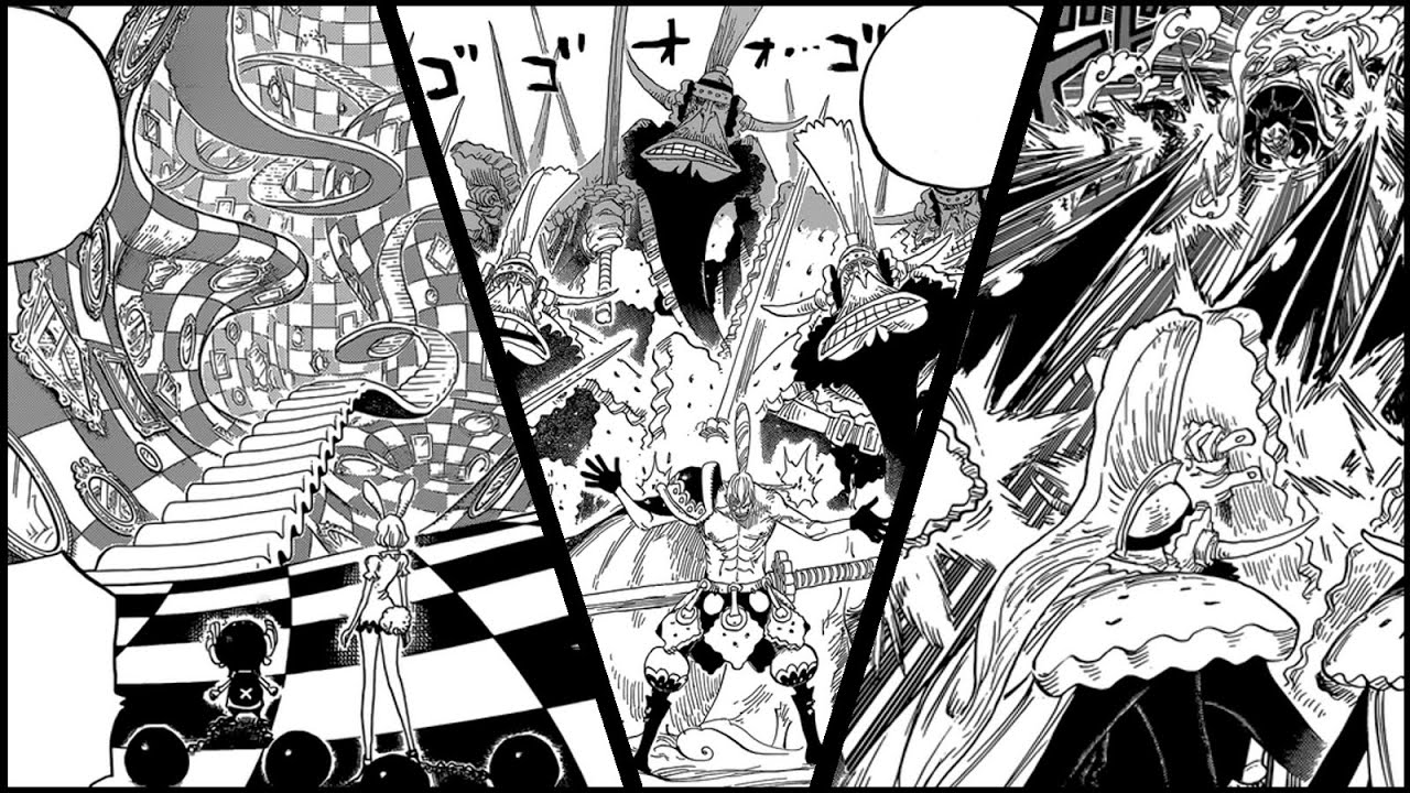 One Piece Manga Kapitel 838 Review - Crackers Teufelsfrucht | Carrot ...