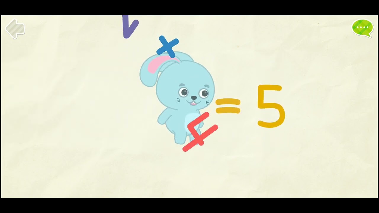 number five kids learning game video - YouTube