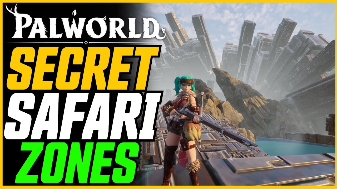 Where To Catch The RAREST PALS! SECRET SAFARI ISLANDS // Palworld Guide ...