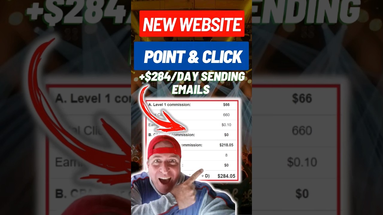 [POINT & CLICK] Earn +$284/Day Sending Emails On This NEW Untapped ...