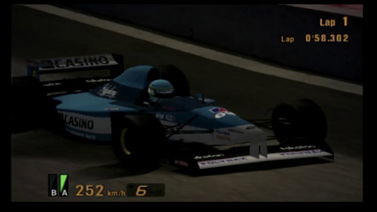 Gran Turismo 3 - Laguna Seca - Polyphony 001 F1 Car 0'58.436 - YouTube
