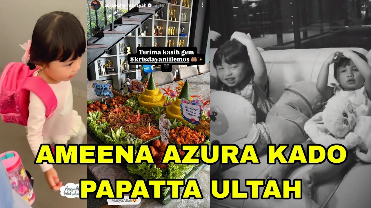 TANGIS PECAH AMEENA AZURA UCAPKAN SELAMAT ULTAH PAPATTA - YouTube