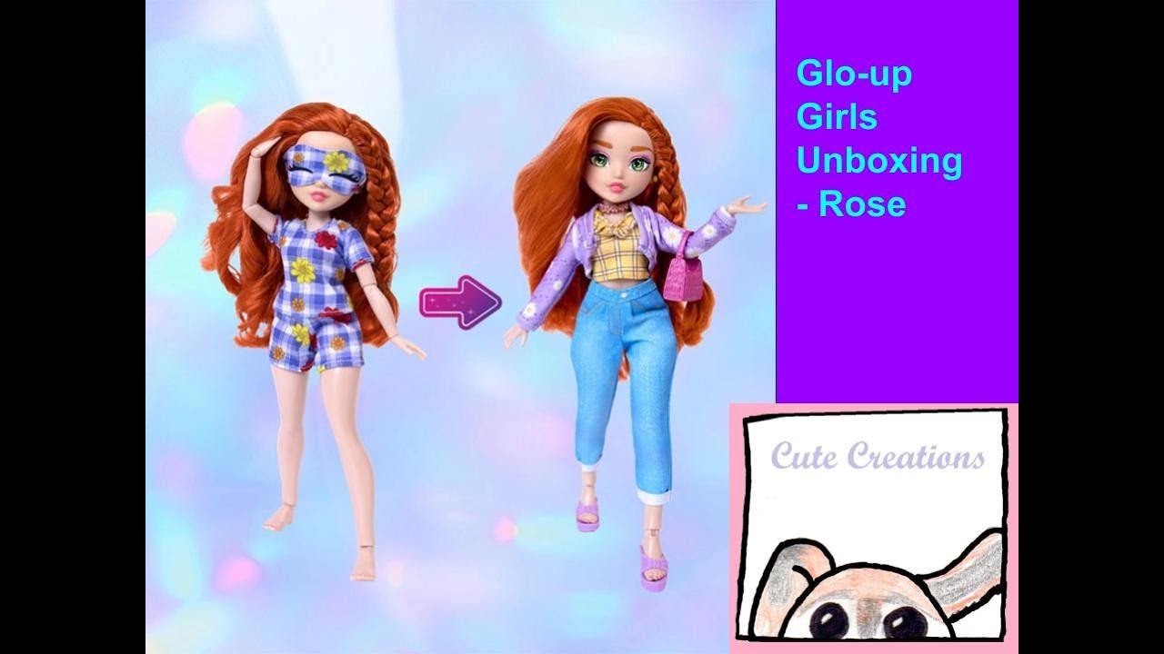 Glow Up Girl Doll opening- Rose - YouTube