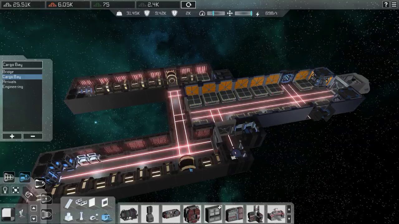 Interstellar Rift V0.1.51 Designing A Basic Ship - YouTube