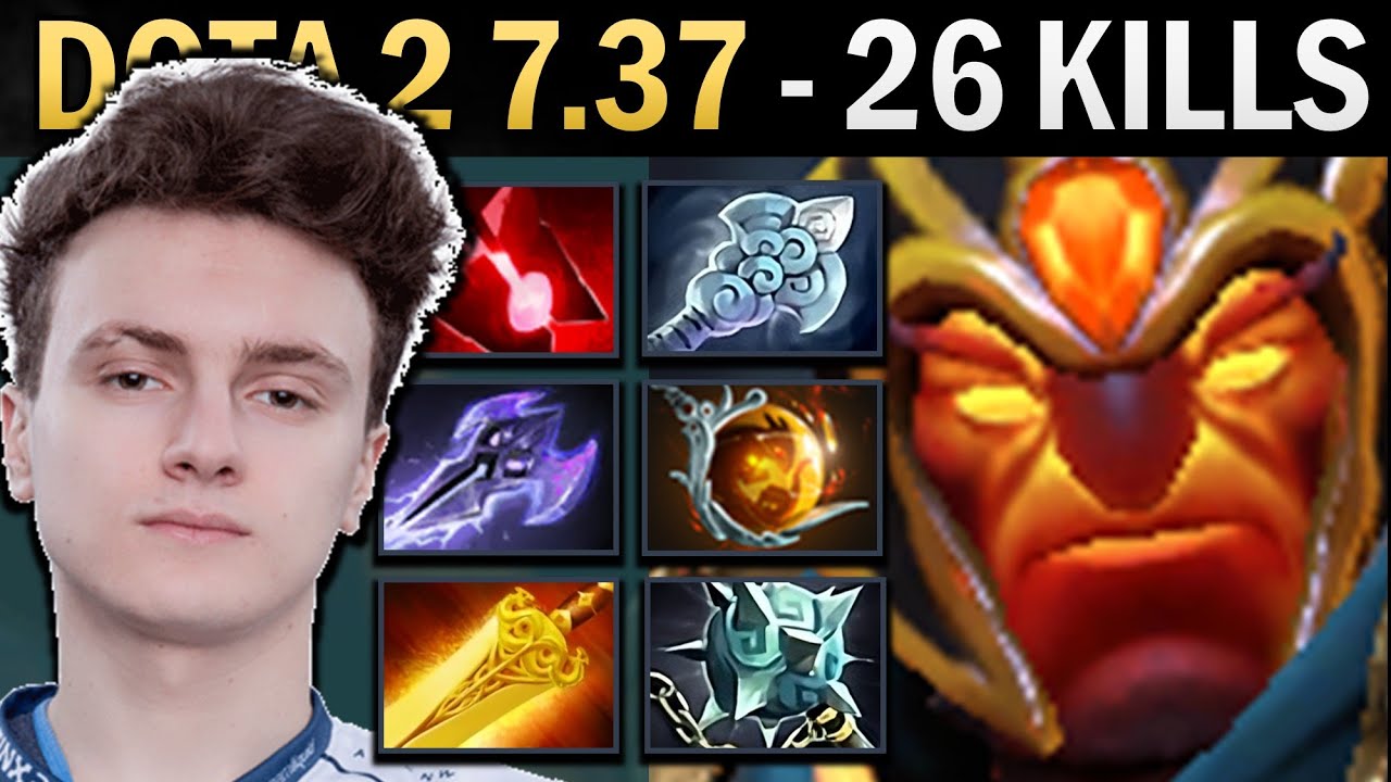 Ember Spirit Gameplay Miracle with 26 Kills and Gleipnir - Dota 2 ...