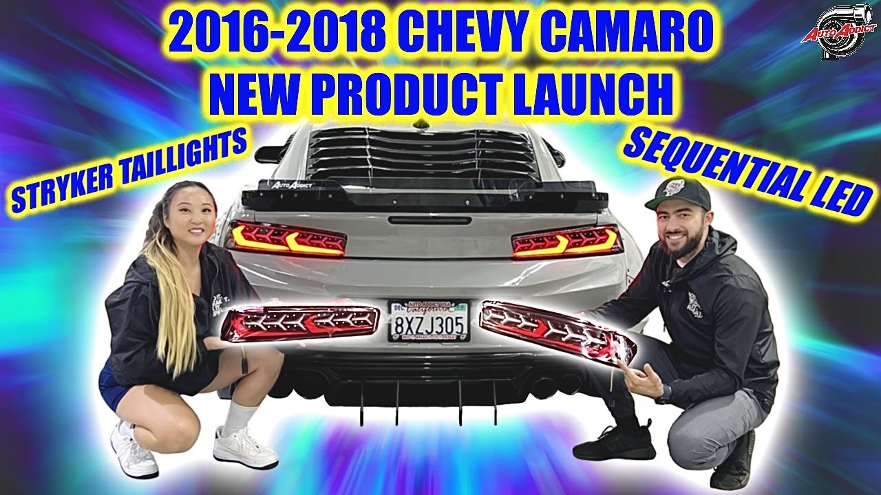 All New Camaro STRYKER Taillights | Amber Sequential | Bright LED ...