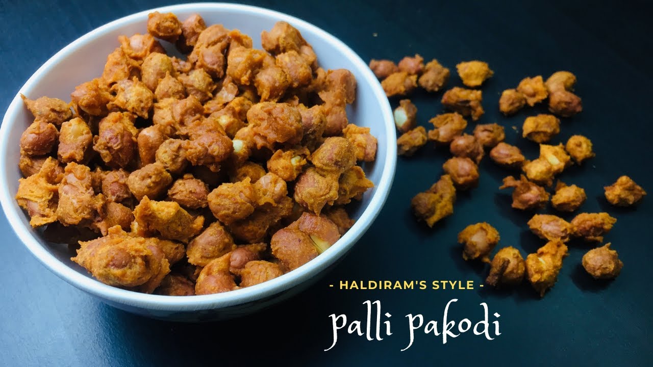 Haldiram's Style Palli Pakodi | Masala Peanuts | Palli Pakoda - YouTube