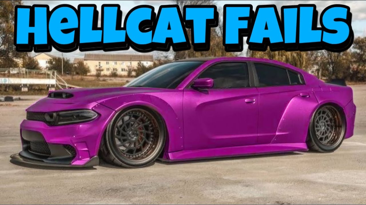 Dodge Hellcat Owners Crashes & Fails *2024* (Hellcat, Scatpack, Demon ...