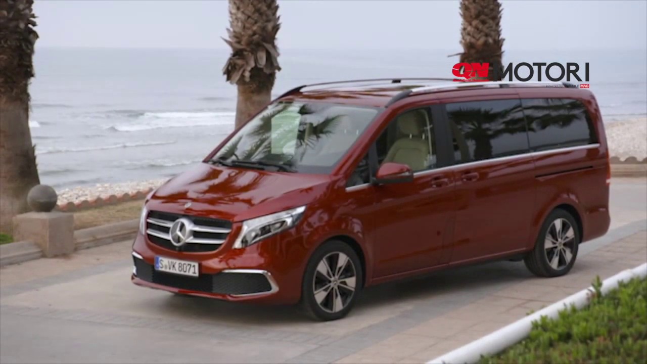 Mercedes Class V 300d 2019, prova su strada - YouTube