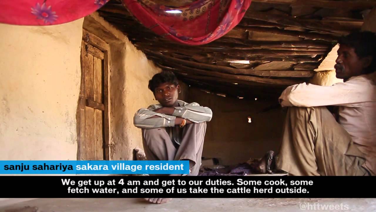 Hard lives for the Sahariyas of Bundelkhand - YouTube