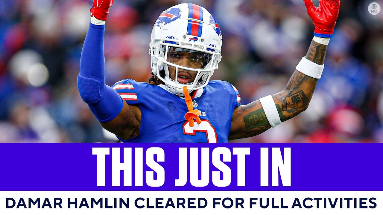 Damar Hamlin At Bills Workouts, Cleared For Football Activities I CBS ...