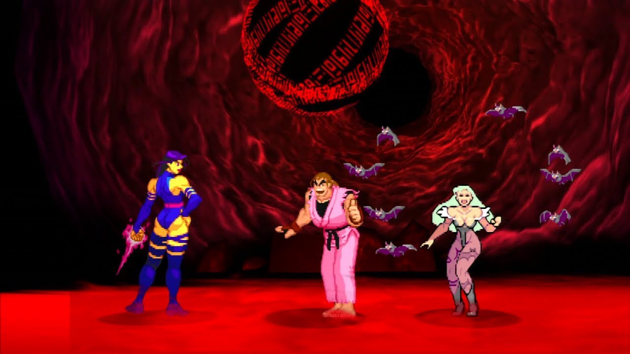 Marvel VS Capcom 2 - Dan/Morrigan/Psylocke - Expert Difficulty ...