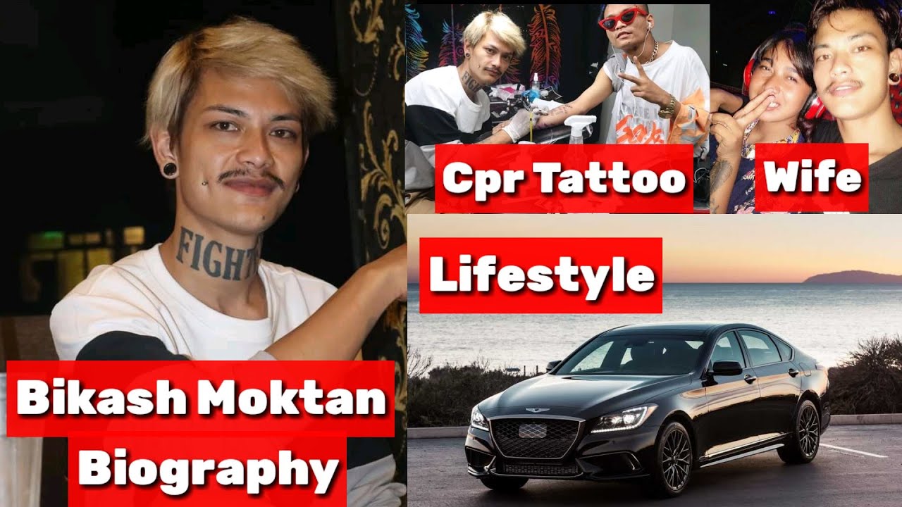 Bikash Moktan Biography | CPR Tattoo Lifestyle 2021 | Family, tiktok ...