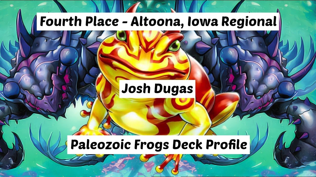 Yu-Gi-Oh! Fourth Place - Altoona, IA Regional - Josh Dugas -Toadally ...