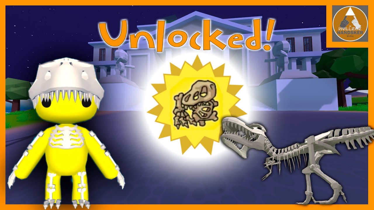 Get the T Rex Bone costume by completing the WobblySaurus Rex - YouTube