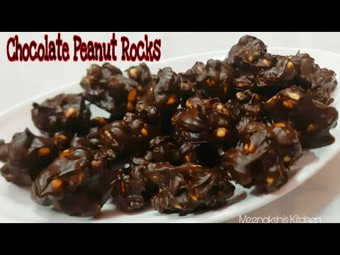 Chocolate Peanut Rocks | Peanut Chocolate Recipe | मूंगफली वाली चॉकलेट ...