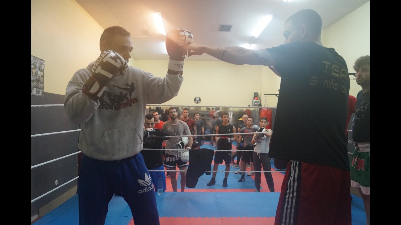 Jon Fernández, seminario de boxeo en GaldaKO Boxing Club - YouTube