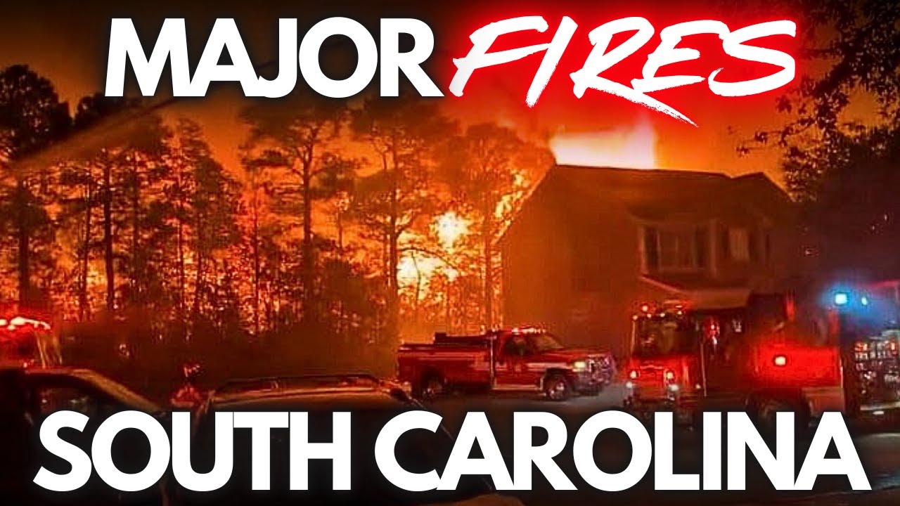 MAJOR FIRES!! South Carolina. RESCUES. Police. EVACUATIONS. Emergency ...