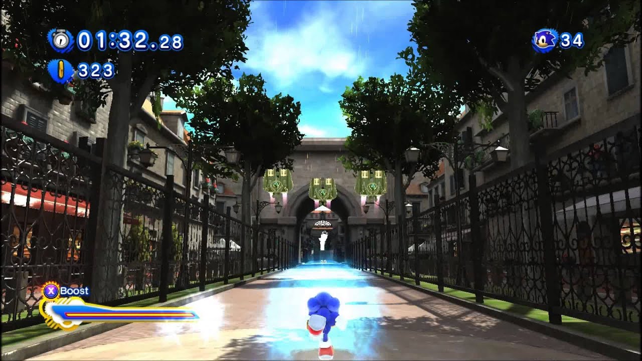 Sonic Generations (Unleashed Project) - Rooftop Run (Red Ring Guide ...