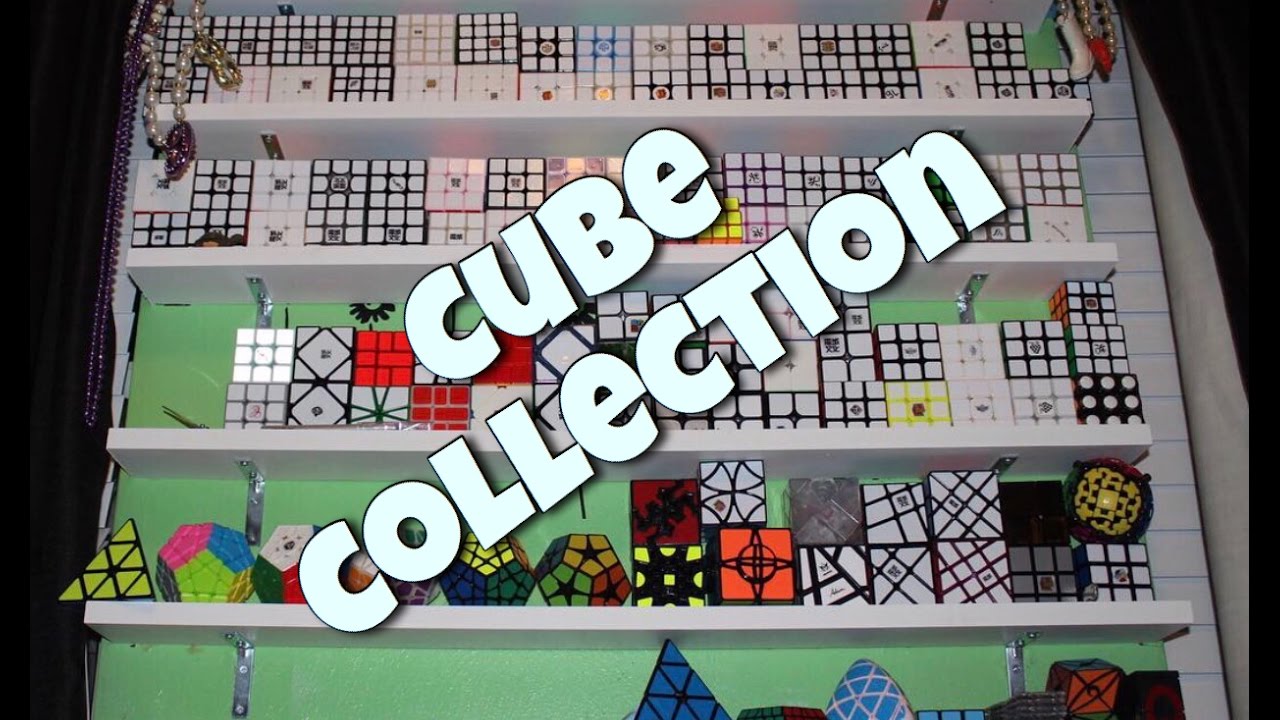 Cube Collection 2017! & cubes for sale - YouTube