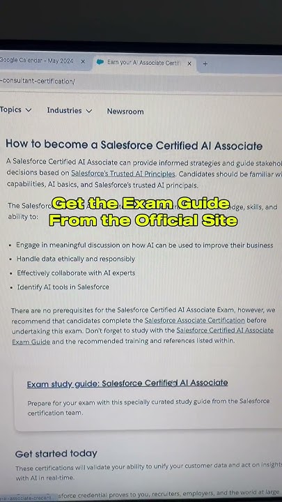 Salesforce Ai Associate Certification Salesforce Salesforceai