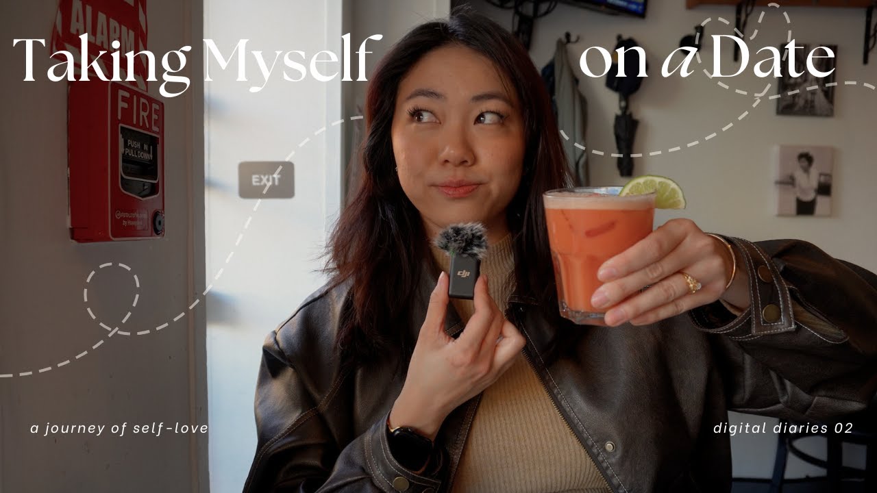 Taking myself on a date | confidence tips, solo date ideas, self-love ...