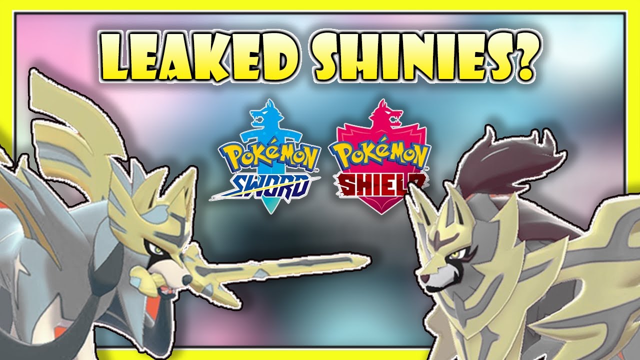 *SPOILER WARNING* Shiny Generation 8 Starters and Legendaries Revealed ...