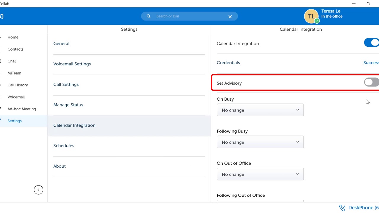 MiCollab Client - Calendar Integration - YouTube
