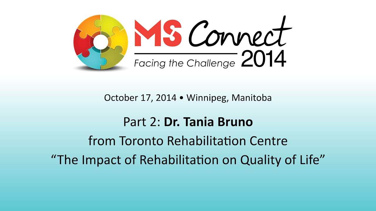 Manitoba Division MS Connect Conference 2014 Dr. Tania Bruno - YouTube
