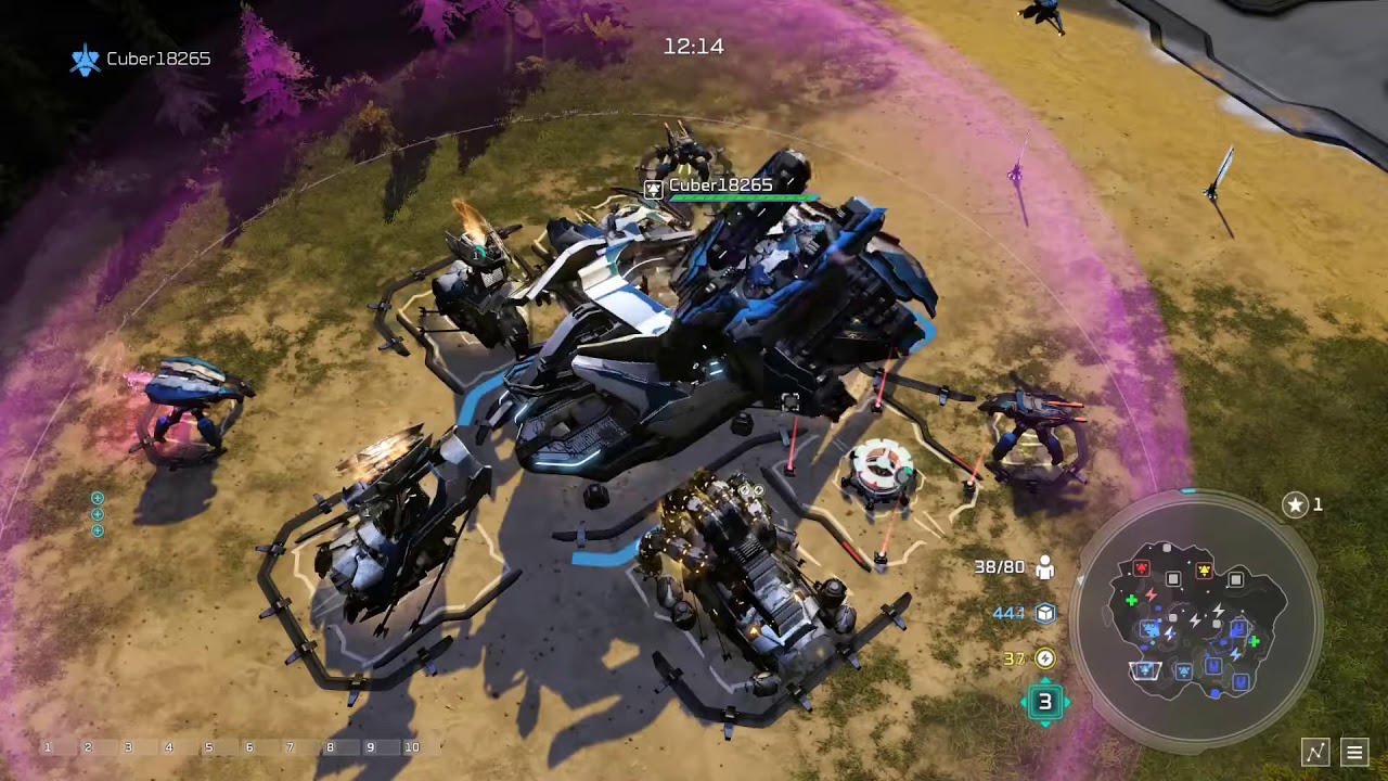 Halo Wars 2 - The All Nightingale Push - YouTube