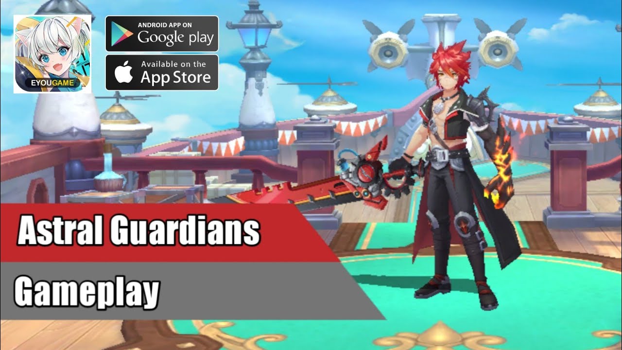 Astral Guardians: Cyber Fantasy Gameplay - YouTube