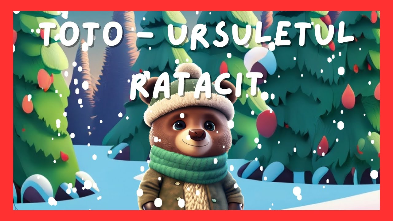 TOTO, URSULETUL RATACIT - POVESTI DE CRACIUN PENTRU COPII #povesti # ...