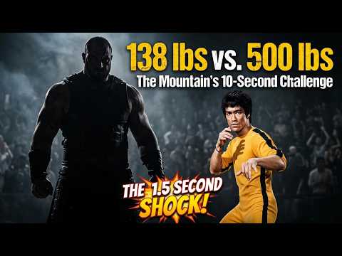 500 lb Monster Offered $80,000 — 200 Men Failed… Then Bruce Lee Ended It in 6 Seconds