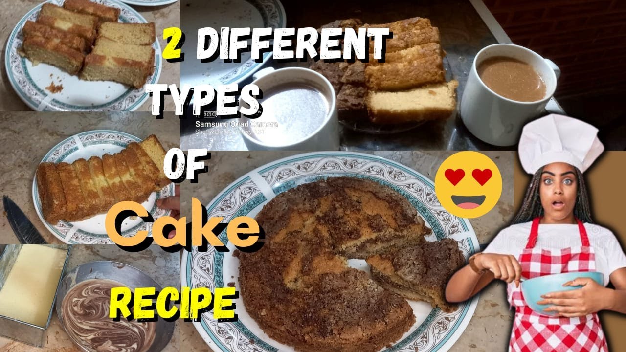 2 Different Types Of Cake Recipe in a single video💥💖 | केक बनाने का ...