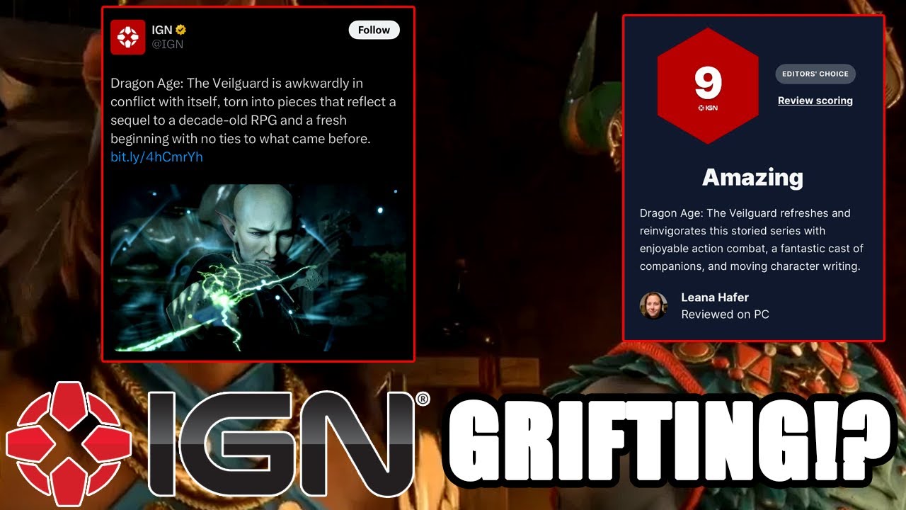 Why Does IGN Both Love And Hate Dragon Age The Veilguard!? - YouTube