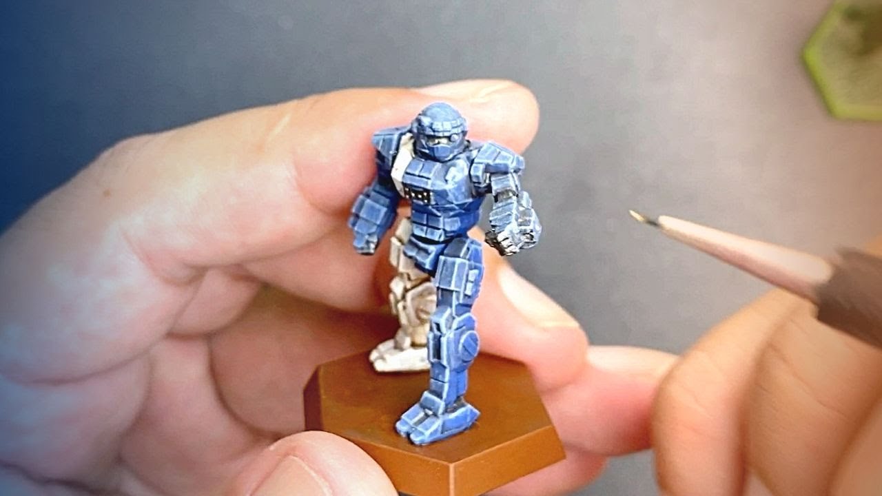 How to Paint Battletech Miniatures: Commando | Cool Custom Collectibles ...